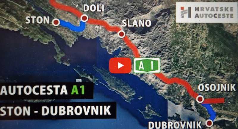 VIDEO: Izgled buduće autocestec do Dubrovnika – Portal Rogotin – Hrvatska